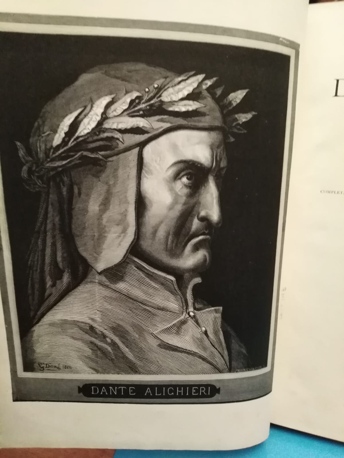 LA DIVINA COMEDIA de Dante Alighieri - Edición de 1884 - Galeria Boireau