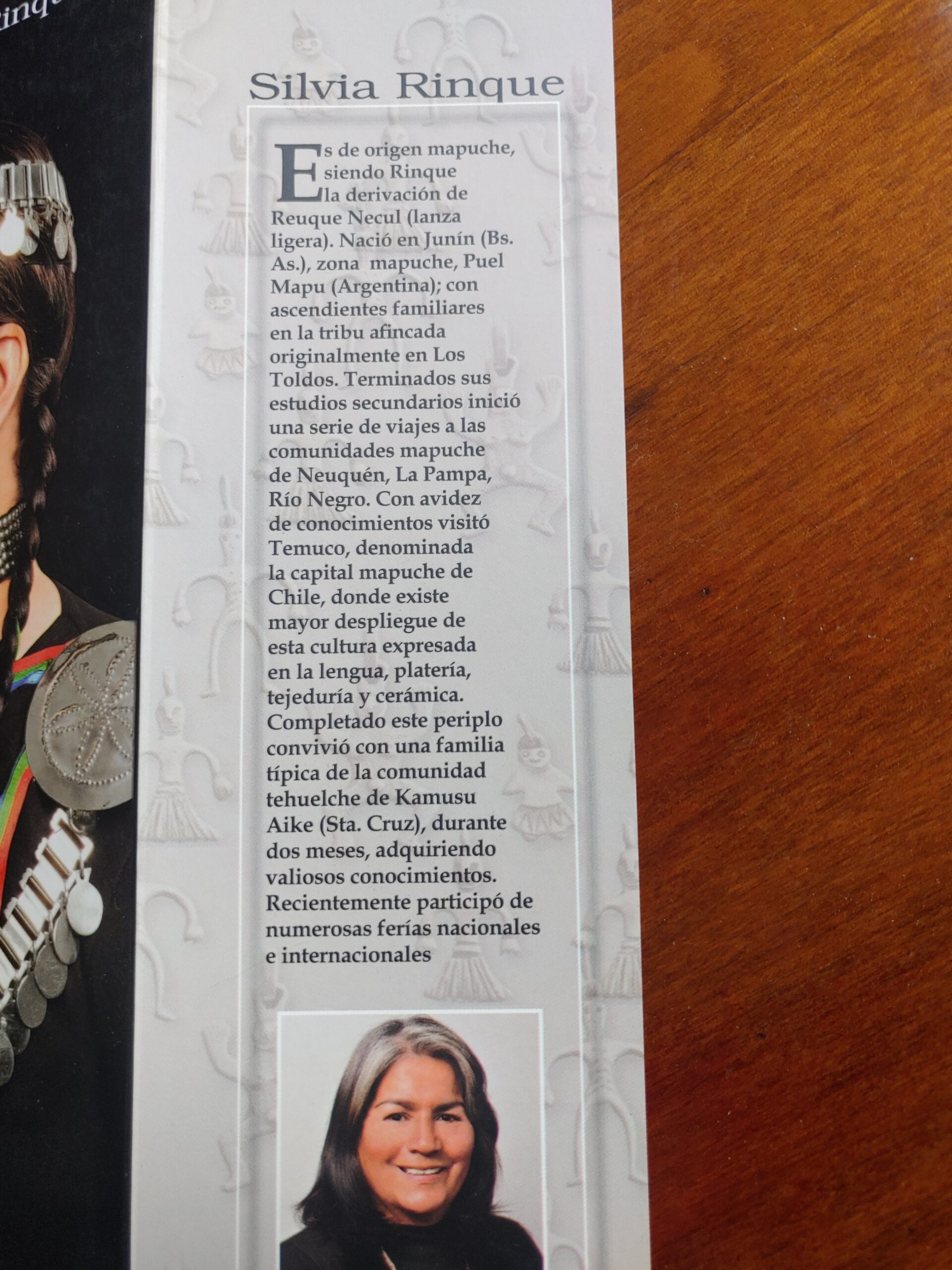 PLATERÍA MAPUCHE de Silvia Rinque - Galeria Boireau